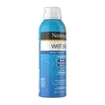 Neutrogena Wet Skin Sunscreen Dry Sunblock Spray, Oil-Free, Broad ...