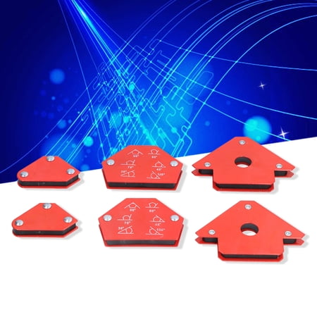 Tbest 6Pcs Welding Magnet Stainless Steel Various Angles Welder Magnets ...
