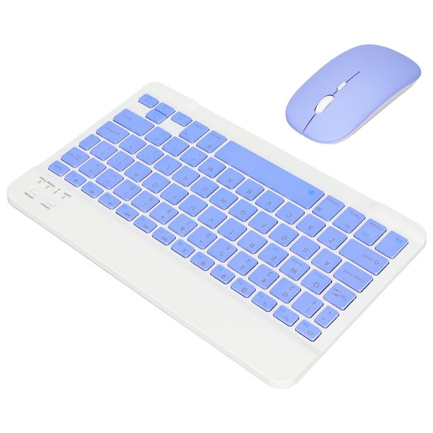 Inch Keyboard Set,10 Inch Bluetooth Keyboard Ultra Thin Keyboard Mouse ...