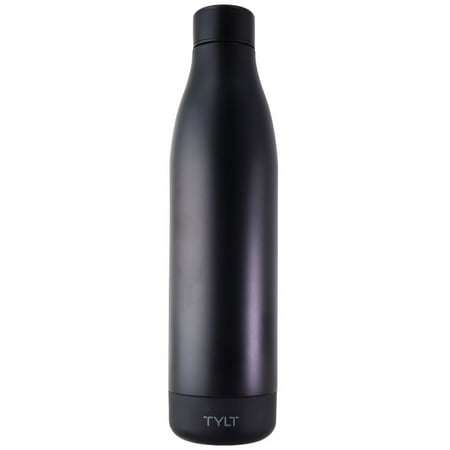 TYLT All-In-One Water Bottle and Portable Power Bank (5700mAh) - Black ...