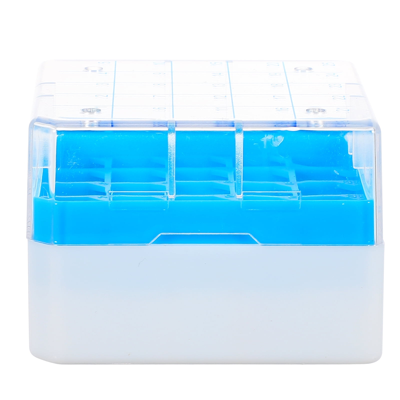 25-grid Freezing Tubes Storage Box Microcentrifuge Tube Cryogenic ...