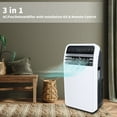Shinco 3-in-1 Air Conditioner, 6400BTU (10,000 BTU ASHRAE), Portable ...