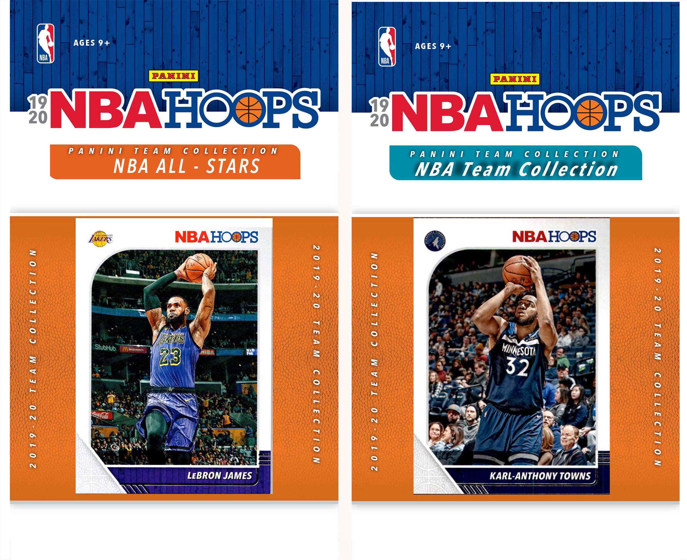 NBA Minnesota Timberwolves Licensed 2019-20 Hoops Team Set Plus 2019-20 ...