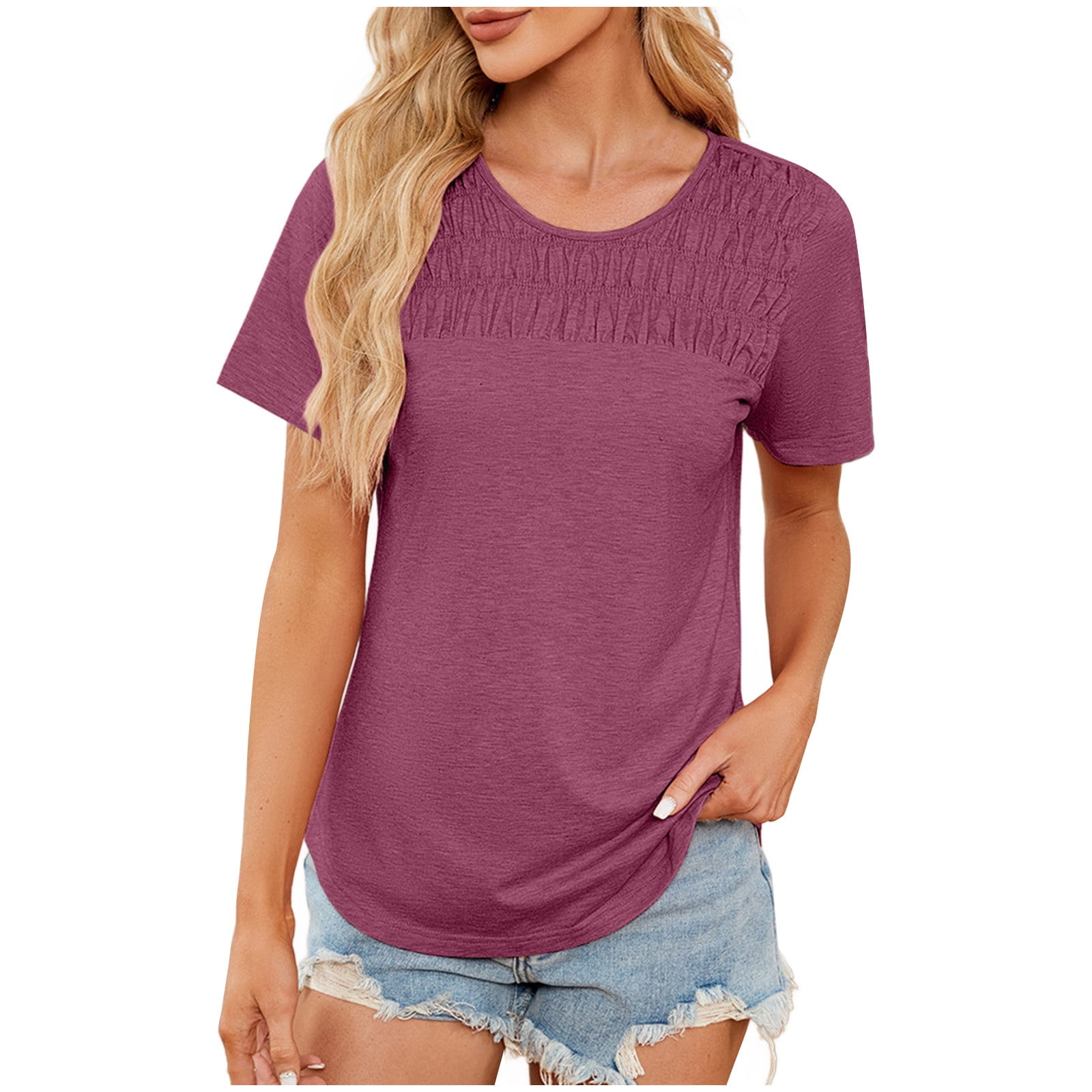 Click here for Timegard Womens Summer Tops Short Sleeve Shirts Sm... prices