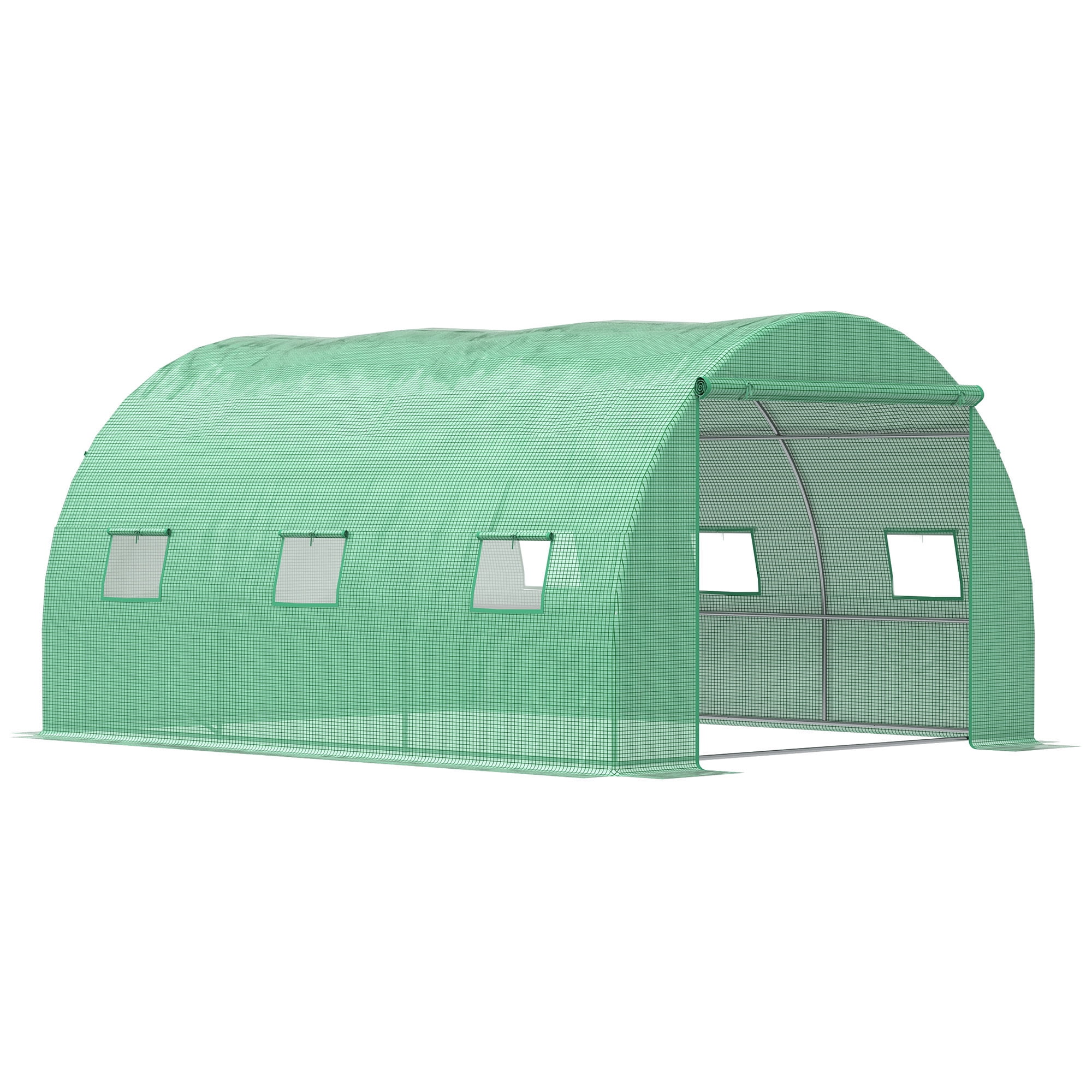 Click here for Outsunny Walk-In Polytunnel Greenhouse  Outdoor Ga... prices
