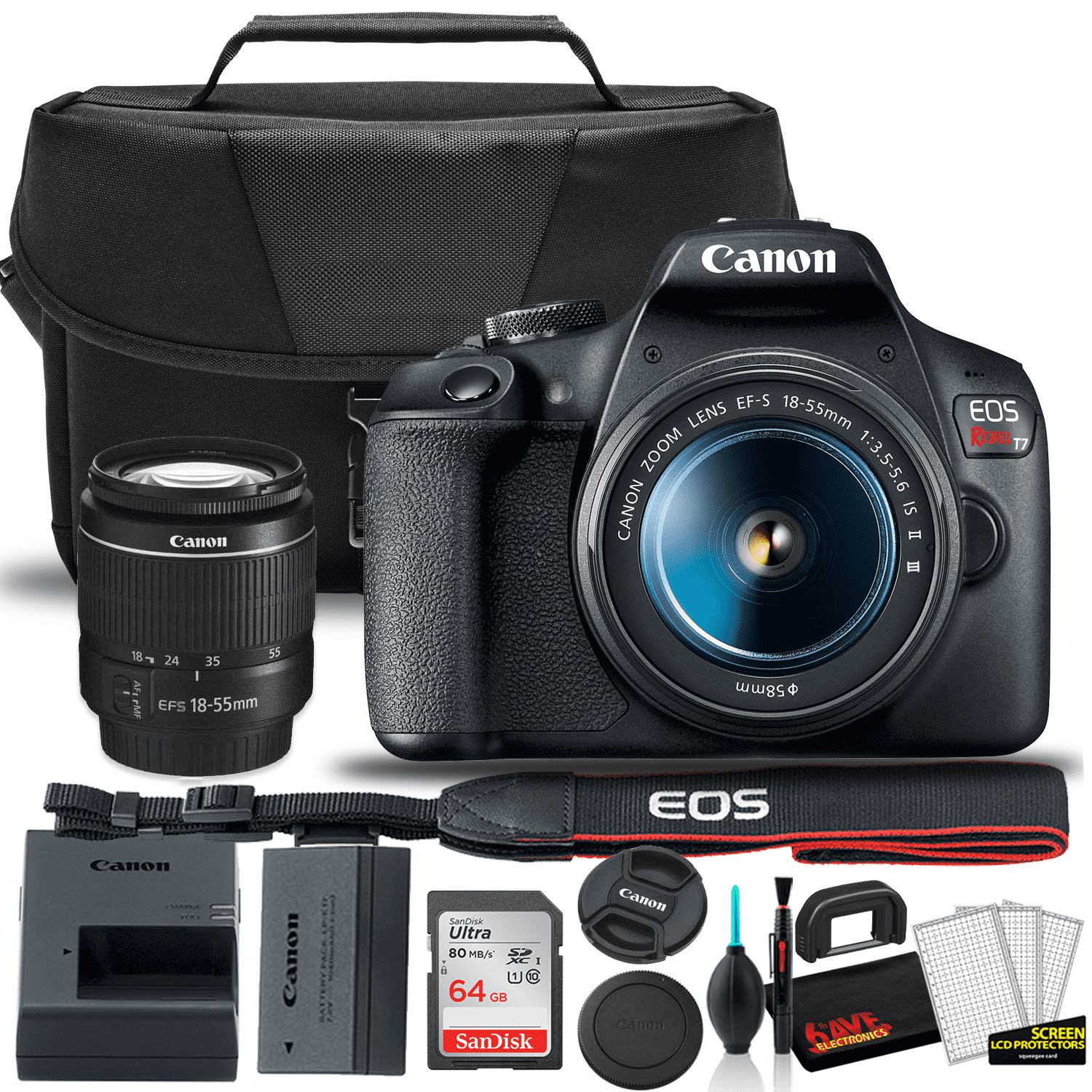 Click here for Canon Eos Rebel T7 Dslr Camera With 18-55mm Lens (... prices