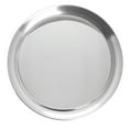 HUBERT Serving Tray Round Silver Stainless Steel - 10" Dia - Walmart.com