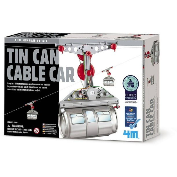 4M Tin Can Cable Car, 1 Each - Walmart.com