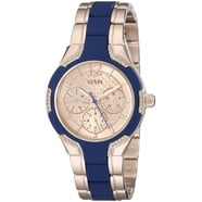 Guess Men's Chronograph Watch Stainless Steel and Rose Gold-Tone ...