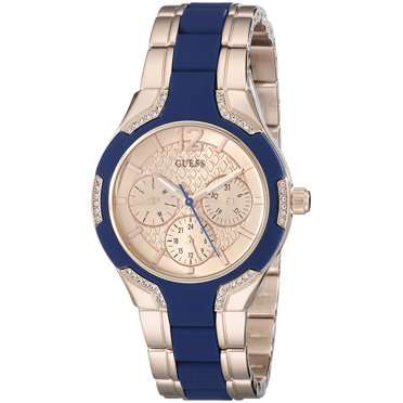 Guess Men's Chronograph Watch Stainless Steel and Rose Gold-Tone ...