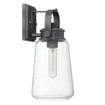 Robert Stevenson Lighting Gage - Industrial Tapered Seedy Glass and ...