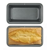 Mainstays 2pk Nonstick Mini Loaf Pans, 5.7 in W x 3 in D x 2 in H ...