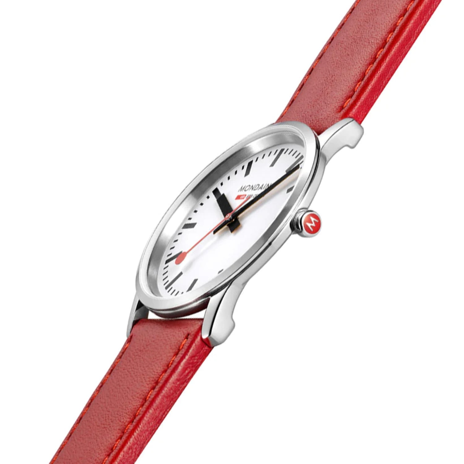 Mondaine Ultra Thin Simply Elegant 36mm White - Walmart.com