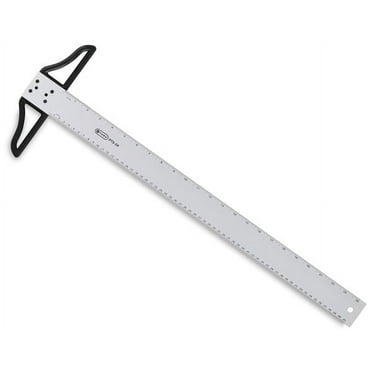 Johnson 48 in. L x 22 in. H Aluminum T-Square Silver - Walmart.com