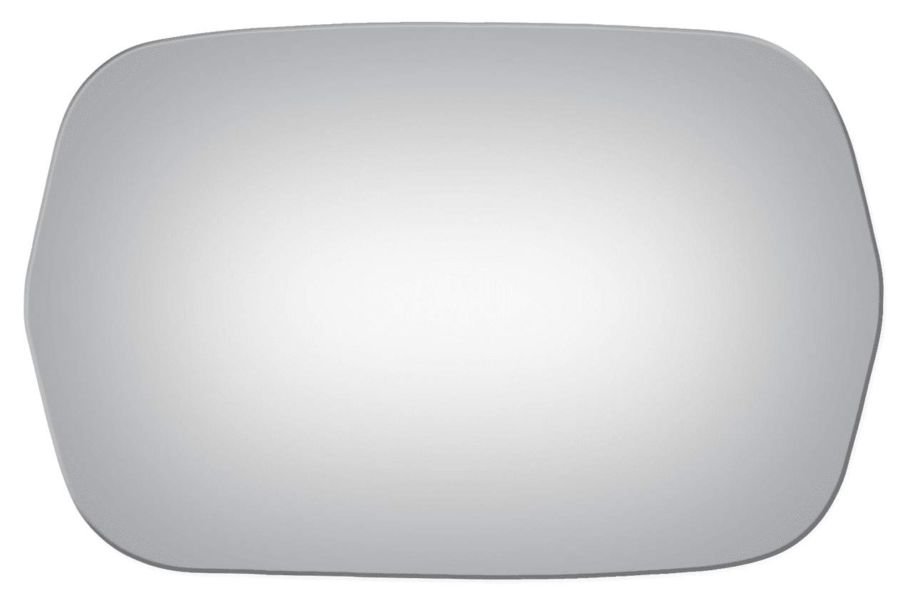 Flat Passenger Side Replacement Mirror Glass for 1971-1980 Ford Pinto W ...