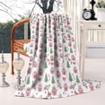 50x60 Inch Flannel Fleece Blanket for Men, Women & Kids, Soft ...