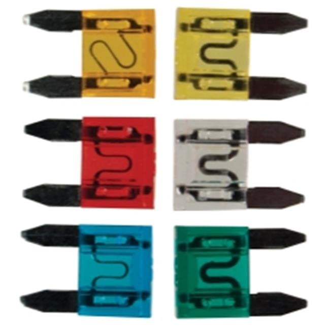 2474H 5 thru 30 Amp Mini Fuse Kit - 6 Piece - Walmart.com