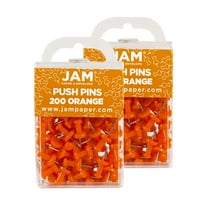 JAM Paper Push Pins, Baby Pink Pushpins, 100/Pack - Walmart.com