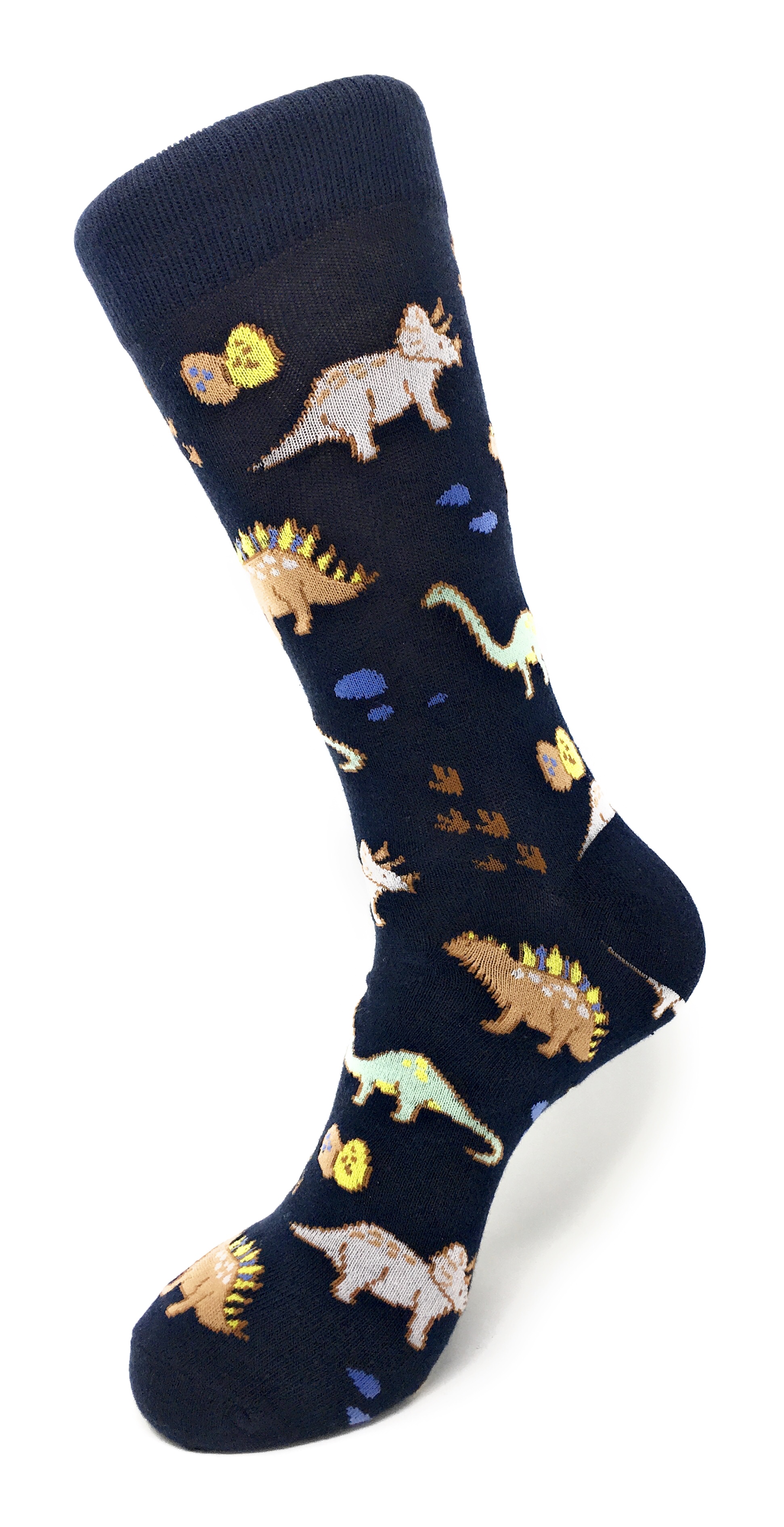 Urban-Peacock Men's Novelty Fun Crew Socks for Dress or Casual in ...
