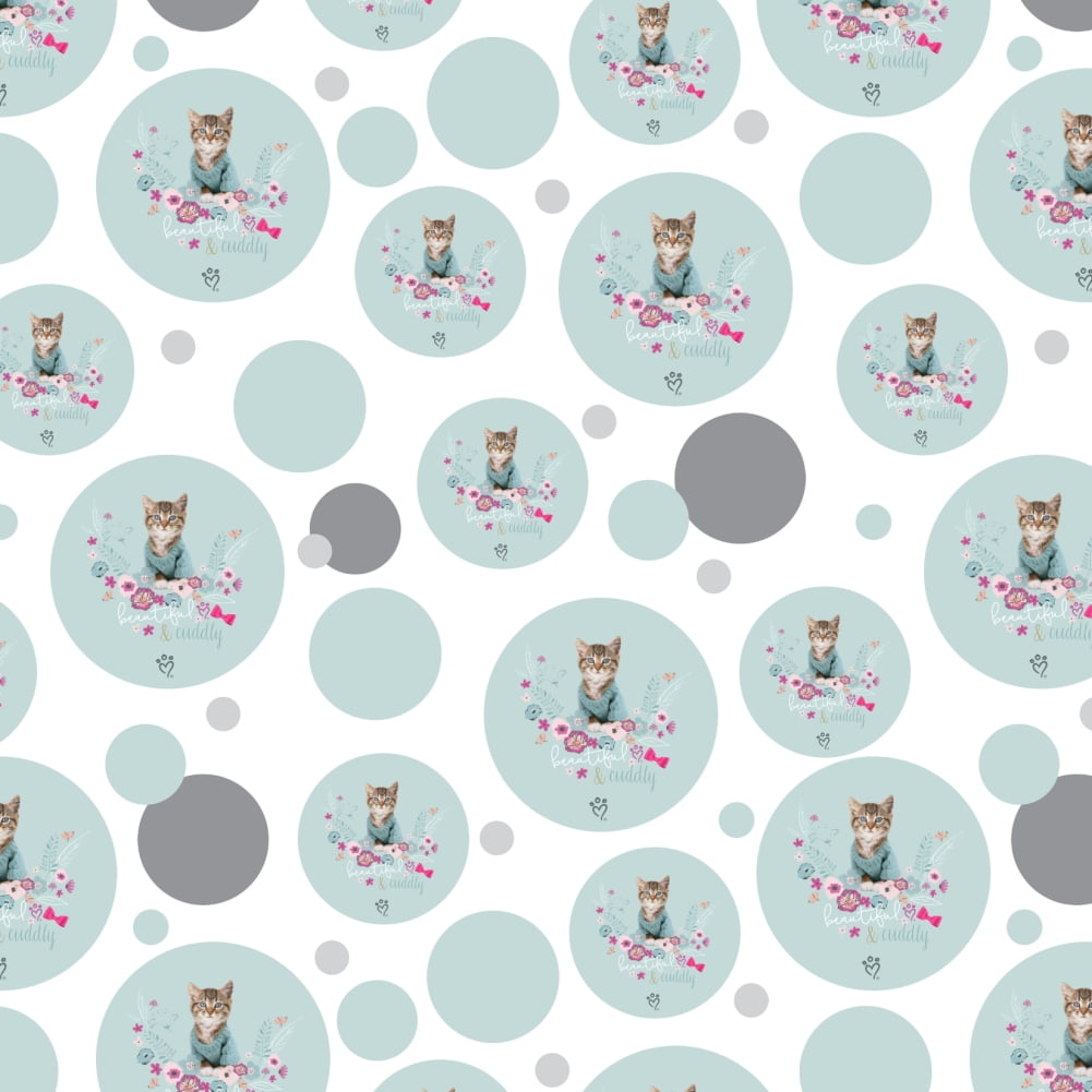 Beautiful Cuddly Cat Kitten in a Sweater Premium Gift Wrap Wrapping ...