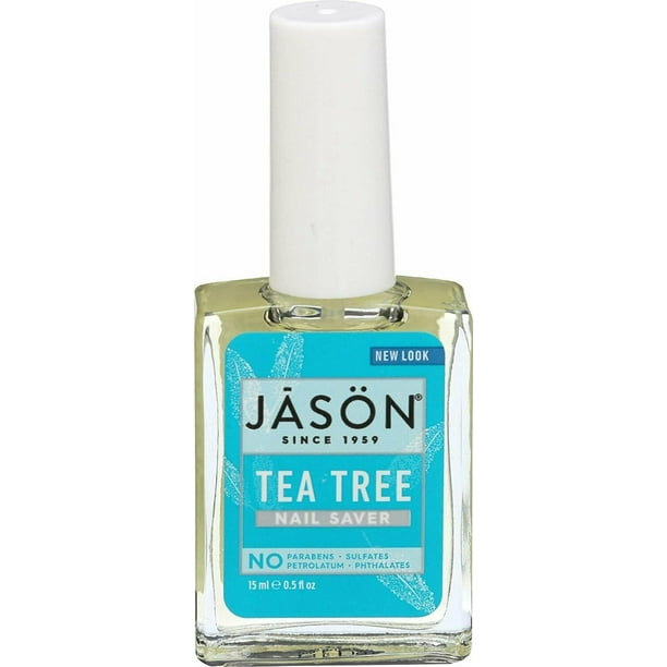 Jason Natural Nail Saver, Tea Tree, 0.5 fl oz 15 ml - Walmart.com