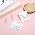 12 Pieces Rhinestone Bobby Pins for Women, Decorative Silver Hair Clips ...