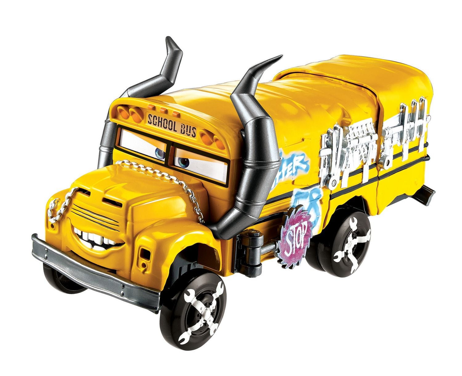 Disney/Pixar Cars 3 Crunch & Crash Miss Fritter Vehicle - Walmart.ca