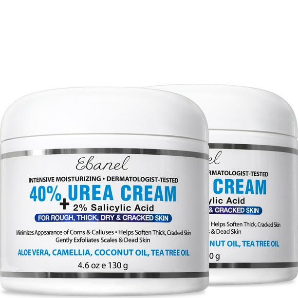 Ebanel 40% Urea Cream Plus 2% Salicylic Acid Callus Remover Foot Cream ...
