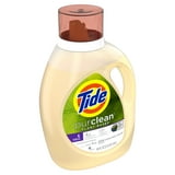 Tide Purclean Honey Lavender, 48 Load Free Wash, Plant-based Liquid ...