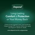 Depend Fresh Protection Adult Incontinence Underwear for Men, Maximum ...