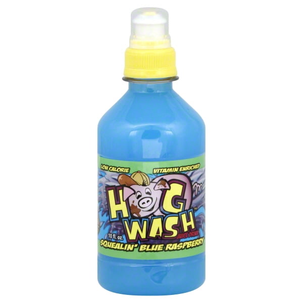 Hog Wash Blue Raspberry Juice Drink, 10 Fl. Oz. - Walmart.com - Walmart.com