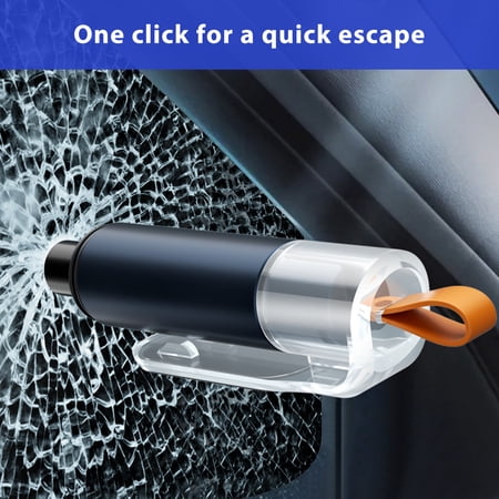 Coiry Car Safety Hammer 2 in 1 Emergency Escape Window Glass Punch ...