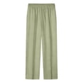 Blmnix Low Waisted Men's Pants Lounge Pants Palazzo Wide Leg Sweatpants ...