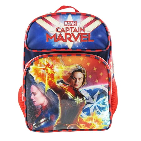 Backpack - Marvel - Captain Marvel - Superhero Girl 16" New 008888 ...