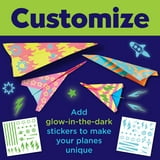 Creativity for Kids Neon Glow Paper Airplanes: Makes 70 Paper Planes ...