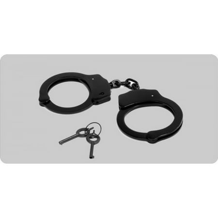 Handcuffs Centered Photo License Plate | Walmart Canada