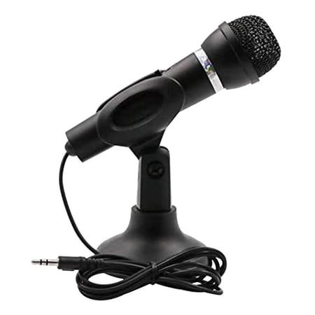 Desktop Wired Microphone Computer Laptop Adjustable Wired Microphone ...