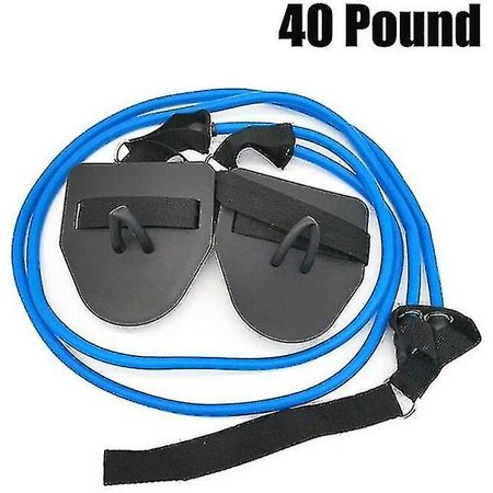 Hot Adjustable Swim Training Resistance Elastic Belt Swimming Exerciser ...