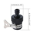 CQININI Water Sprinklers Plastic Garden Hose Connector Garden Quick ...