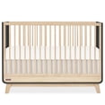 Fisher Price Siesta 3-in-1 Convertible Crib by Dream On Me, Matte Black ...