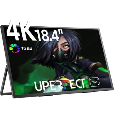 VICKUN 15.6" 1080P LED Portable Monitor, Black, PDM-15T - Walmart.com