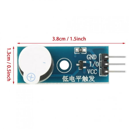 OTVIAP 3.3V-5V Active Buzzer Module Buzzer Module Alarm Sounder Light ...