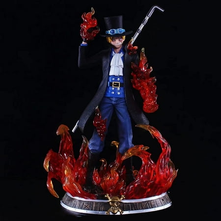 46cm Anime One Piece Revolutionary Army Sabo Dream Burning Oversized ...