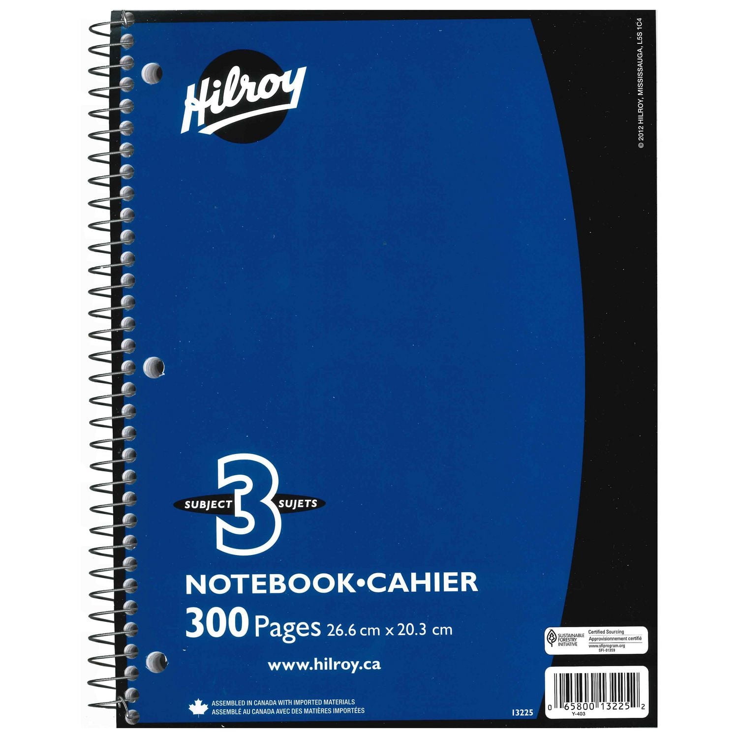 HILROY HIL 300PG 3 SUB BLUE, HILROY HIL 300PG 3 SUB BLUE - Walmart.ca
