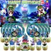 Luigi Mansion Party Supplies Decor Decorations Plates Movie Background ...