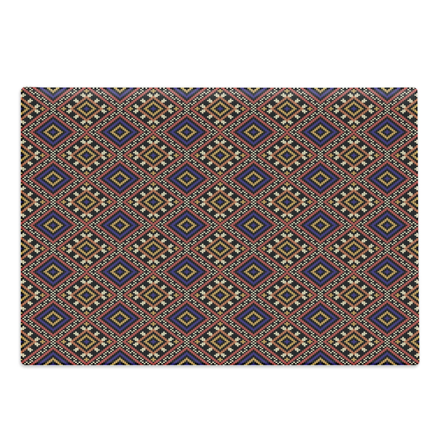 Brown Cutting Board, Batik Parang Barong Diagonal Pattern Indonesian ...
