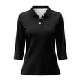 Graphic Tees for Women T-Shirts Everyday V-Neck Tops with 3/4 Sleeves ...