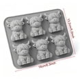 Amketima Mini Cow Ice Mold Cute Silicone Tray for Whiskey Cocktails ...