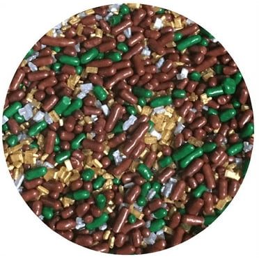 Sprinkle Deco® Mardi Gras Deluxe King Cake Edible Decoration Confetti ...