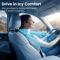 Car Seat Fan, Portable Headrest Cooling Fan for Rear Seat & Driver, USB ...